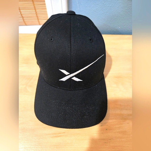 Spacex | Accessories | Spacex Starlink Cap Hat Black Lxl Elon Musk ...